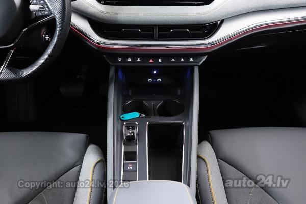 Grey Skoda Enyaq 2021 in Tallinn, with an engine capacity of 0.00 L and mileage of 57 thousand km for 26995 €, photo 8 on AUTOMOTO.COM.LV