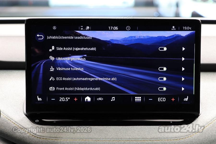 Pelēks Skoda Enyaq 2021 Tallina, ar dzinēja tilpumu 0.00 L un nobraukumu 57 tūkst. km par 26995 €, foto 19 vietnē AUTOMOTO.COM.LV