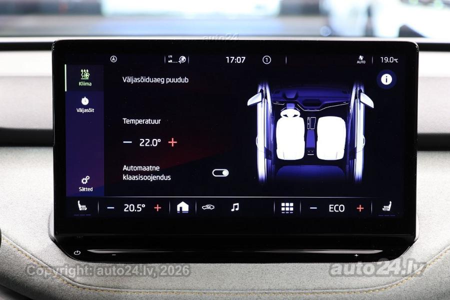 Pelēks Skoda Enyaq 2021 Tallina, ar dzinēja tilpumu 0.00 L un nobraukumu 57 tūkst. km par 26995 €, foto 20 vietnē AUTOMOTO.COM.LV