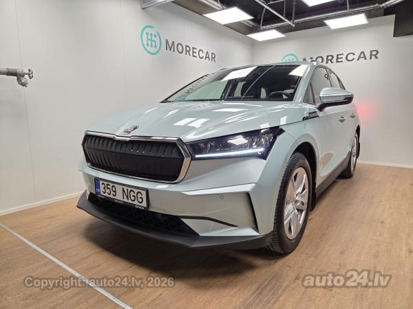 Grey Skoda Enyaq 2024 in Tallinn, with an engine capacity of 0.00 L and mileage of 55 thousand km for 30900 €, photo 4 on AUTOMOTO.COM.LV