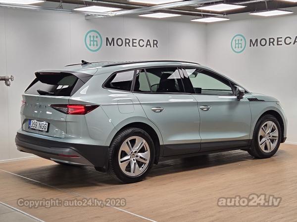 Grey Skoda Enyaq 2024 in Tallinn, with an engine capacity of 0.00 L and mileage of 55 thousand km for 30900 €, photo 5 on AUTOMOTO.COM.LV