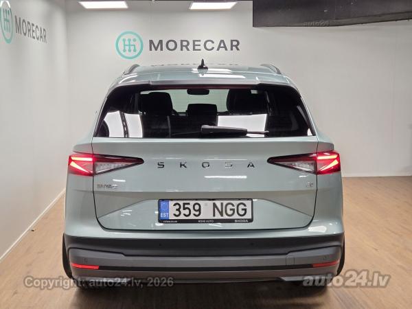 Grey Skoda Enyaq 2024 in Tallinn, with an engine capacity of 0.00 L and mileage of 55 thousand km for 30900 €, photo 6 on AUTOMOTO.COM.LV