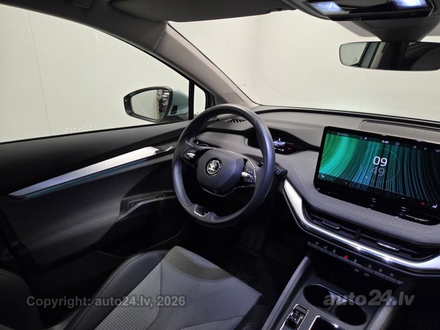 Grey Skoda Enyaq 2024 in Tallinn, with an engine capacity of 0.00 L and mileage of 55 thousand km for 30900 €, photo 15 on AUTOMOTO.COM.LV