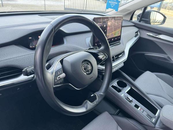 Black Skoda Enyaq iV 2021 in Kaunas, with an engine capacity of 0.00 L and mileage of 223 thousand km for 17200 €, photo 11 on AUTOMOTO.COM.LV