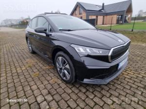 Melns Skoda Enyaq iV 2021 Rīga, ar dzinēja tilpumu 0.00 L un nobraukumu 45 tūkst. km par 22900 €, foto 3 vietnē AUTOMOTO.COM.LV