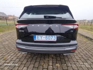 Melns Skoda Enyaq iV 2021 Rīga, ar dzinēja tilpumu 0.00 L un nobraukumu 45 tūkst. km par 22900 €, foto 5 vietnē AUTOMOTO.COM.LV