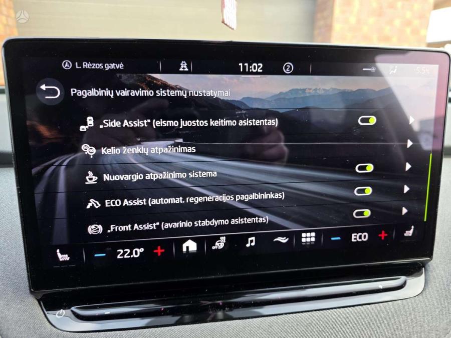 Черный Шкода Enyaq iV 2021 в Шяуляй, объемом двигателя 0.00 л и пробегом 54 тыс. км за 17250 €, фото 33 на AUTOMOTO.COM.LV