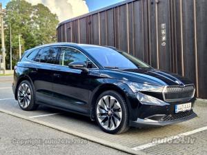 Melns Skoda Enyaq iV 2021 Tallina, ar dzinēja tilpumu 0.00 L un nobraukumu 24 tūkst. km par 37000 €, foto 2 vietnē AUTOMOTO.COM.LV