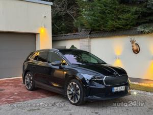 Melns Skoda Enyaq iV 2021 Tallina, ar dzinēja tilpumu 0.00 L un nobraukumu 24 tūkst. km par 37000 €, foto 5 vietnē AUTOMOTO.COM.LV