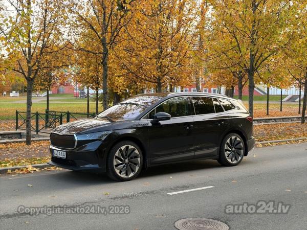 Melns Skoda Enyaq iV 2021 Tallina, ar dzinēja tilpumu 0.00 L un nobraukumu 24 tūkst. km par 37000 €, foto 8 vietnē AUTOMOTO.COM.LV