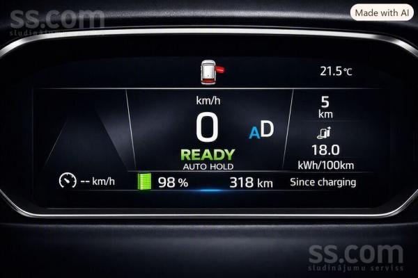 Black Skoda Enyaq iV 2021 in Riga, with an engine capacity of 0.00 L and mileage of 65 thousand km for 23500 €, photo 3 on AUTOMOTO.COM.LV