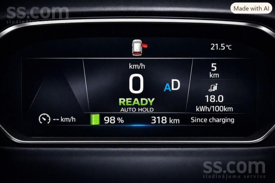 Melns Skoda Enyaq iV 2021 Rīga, ar dzinēja tilpumu 0.00 L un nobraukumu 65 tūkst. km par 23500 €, foto 4 vietnē AUTOMOTO.COM.LV