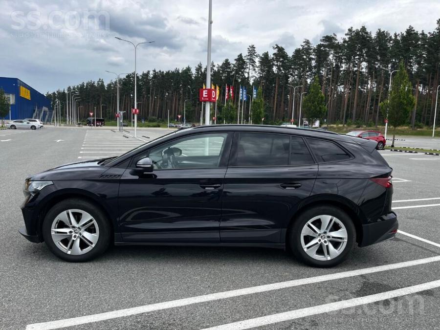 Melns Skoda Enyaq iV 2021 Rīga, ar dzinēja tilpumu 0.00 L un nobraukumu 65 tūkst. km par 23500 €, foto 12 vietnē AUTOMOTO.COM.LV