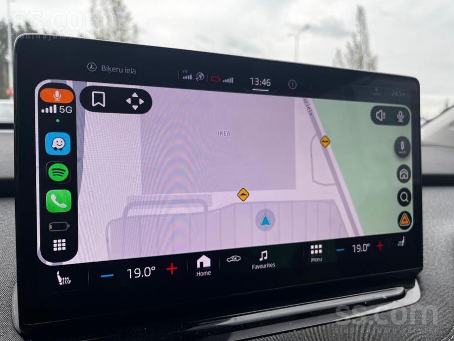 Melns Skoda Enyaq iV 2021 Rīga, ar dzinēja tilpumu 0.00 L un nobraukumu 65 tūkst. km par 23500 €, foto 16 vietnē AUTOMOTO.COM.LV