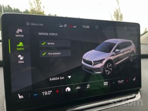 Melns Skoda Enyaq iV 2021 Rīga, ar dzinēja tilpumu 0.00 L un nobraukumu 65 tūkst. km par 23500 €, foto 18 vietnē AUTOMOTO.COM.LV
