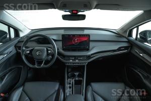 Black Skoda Enyaq iV 2021 in Riga, with an engine capacity of 0.00 L and mileage of 187 thousand km for 21900 €, photo 5 on AUTOMOTO.COM.LV