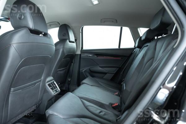 Черный Шкода Enyaq iV 2021 в Рига, объемом двигателя 0.00 л и пробегом 187 тыс. км за 21900 €, фото 6 на AUTOMOTO.COM.LV