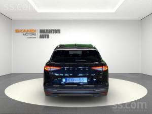 Black Skoda Enyaq iV 2021 in Riga, with an engine capacity of 0.00 L and mileage of 112 thousand km for 26990 €, photo 6 on AUTOMOTO.COM.LV