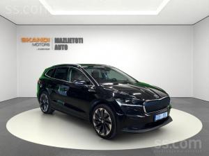 Black Skoda Enyaq iV 2021 in Riga, with an engine capacity of 0.00 L and mileage of 112 thousand km for 26990 €, photo 9 on AUTOMOTO.COM.LV
