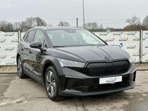 Black Skoda Enyaq iV 2022 in Vilnius, with an engine capacity of 0.00 L and mileage of 132 thousand km for 24800 €, photo 3 on AUTOMOTO.COM.LV