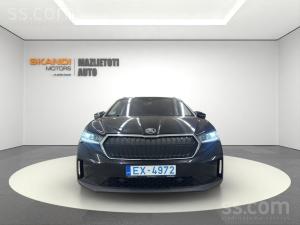 Melns Skoda Enyaq iV 2022 Rīga, ar dzinēja tilpumu 0.00 L un nobraukumu 106 tūkst. km par 24490 €, foto 3 vietnē AUTOMOTO.COM.LV
