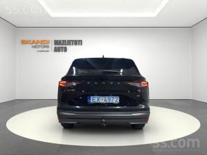 Melns Skoda Enyaq iV 2022 Rīga, ar dzinēja tilpumu 0.00 L un nobraukumu 106 tūkst. km par 24490 €, foto 6 vietnē AUTOMOTO.COM.LV
