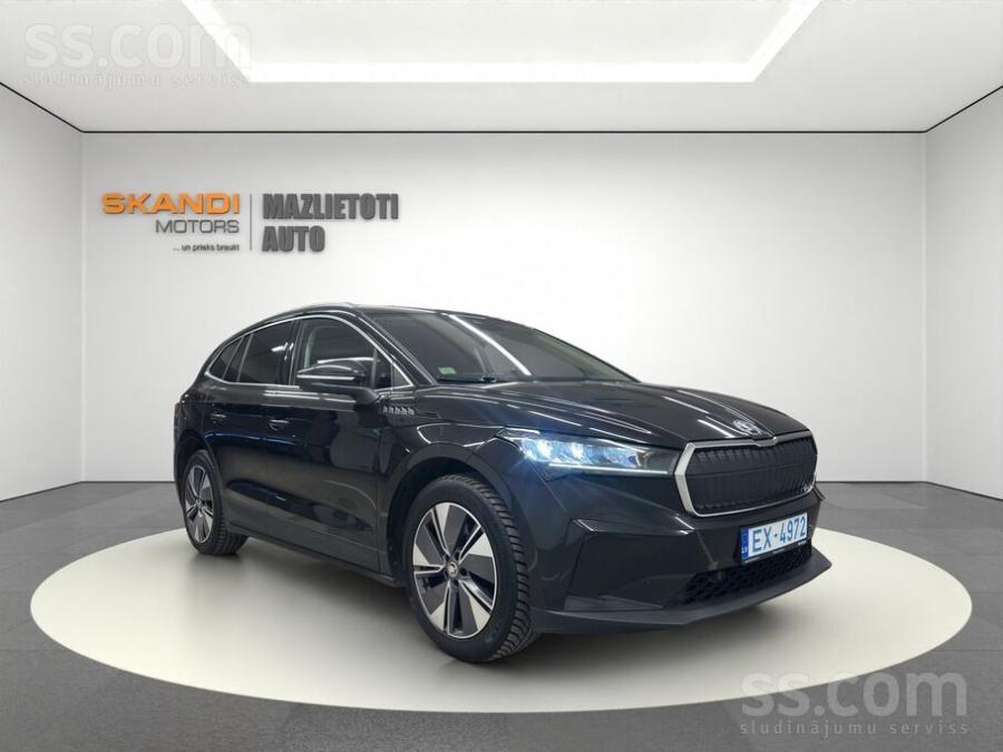 Melns Skoda Enyaq iV 2022 Rīga, ar dzinēja tilpumu 0.00 L un nobraukumu 106 tūkst. km par 24490 €, foto 9 vietnē AUTOMOTO.COM.LV
