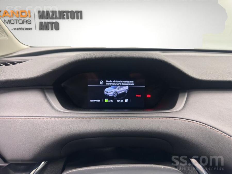 Melns Skoda Enyaq iV 2022 Rīga, ar dzinēja tilpumu 0.00 L un nobraukumu 106 tūkst. km par 24490 €, foto 12 vietnē AUTOMOTO.COM.LV
