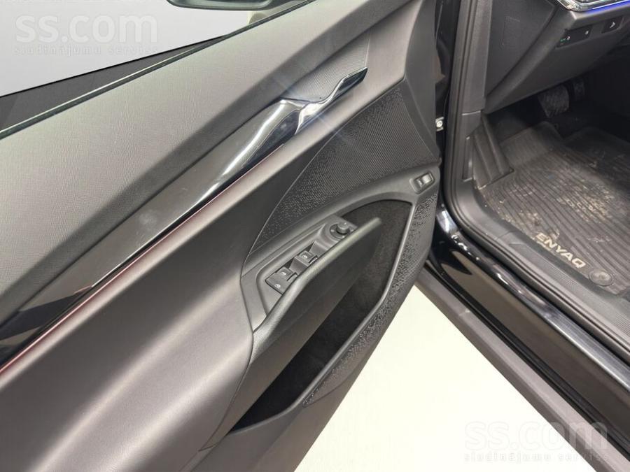 Melns Skoda Enyaq iV 2022 Rīga, ar dzinēja tilpumu 0.00 L un nobraukumu 106 tūkst. km par 24490 €, foto 13 vietnē AUTOMOTO.COM.LV