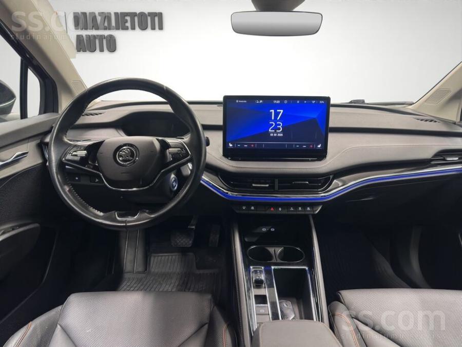 Melns Skoda Enyaq iV 2022 Rīga, ar dzinēja tilpumu 0.00 L un nobraukumu 106 tūkst. km par 24490 €, foto 15 vietnē AUTOMOTO.COM.LV