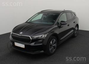 Melns Skoda Enyaq iV 2022 Rīga, ar dzinēja tilpumu 0.00 L un nobraukumu 185 tūkst. km par 20000 €, foto  vietnē AUTOMOTO.COM.LV