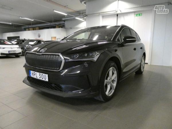 Black Skoda Enyaq iV 2023 in Kaunas, with an engine capacity of 0.00 L and mileage of 75 thousand km for 36186 €, photo 9 on AUTOMOTO.COM.LV