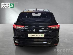 Black Skoda Enyaq iV 2023 in Riga, with an engine capacity of 0.00 L and mileage of 161 thousand km for 27590 €, photo 6 on AUTOMOTO.COM.LV