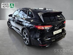 Black Skoda Enyaq iV 2023 in Riga, with an engine capacity of 0.00 L and mileage of 161 thousand km for 27590 €, photo 7 on AUTOMOTO.COM.LV