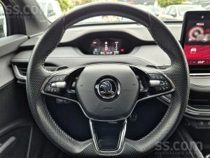 Black Skoda Enyaq iV 2023 in Riga, with an engine capacity of 0.00 L and mileage of 161 thousand km for 27590 €, photo 11 on AUTOMOTO.COM.LV