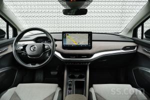 Черный Шкода Enyaq iV 2024 в Рига, объемом двигателя 0.00 л и пробегом 35 тыс. км за 38400 €, фото 7 на AUTOMOTO.COM.LV