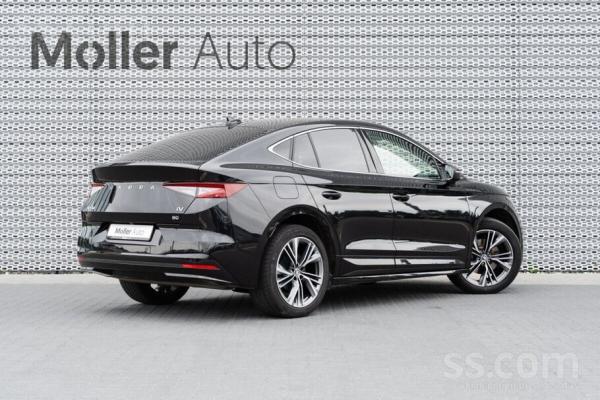 Melns Skoda Enyaq iV 2024 Rīga, ar dzinēja tilpumu 0.00 L un nobraukumu 35 tūkst. km par 37700 €, foto 4 vietnē AUTOMOTO.COM.LV