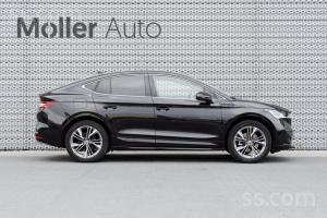 Black Skoda Enyaq iV 2024 in Riga, with an engine capacity of 0.00 L and mileage of 35 thousand km for 37700 €, photo 6 on AUTOMOTO.COM.LV