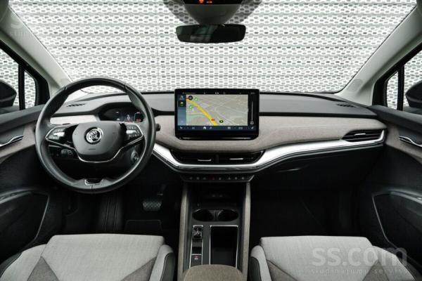 Melns Skoda Enyaq iV 2024 Rīga, ar dzinēja tilpumu 0.00 L un nobraukumu 35 tūkst. km par 37700 €, foto 6 vietnē AUTOMOTO.COM.LV