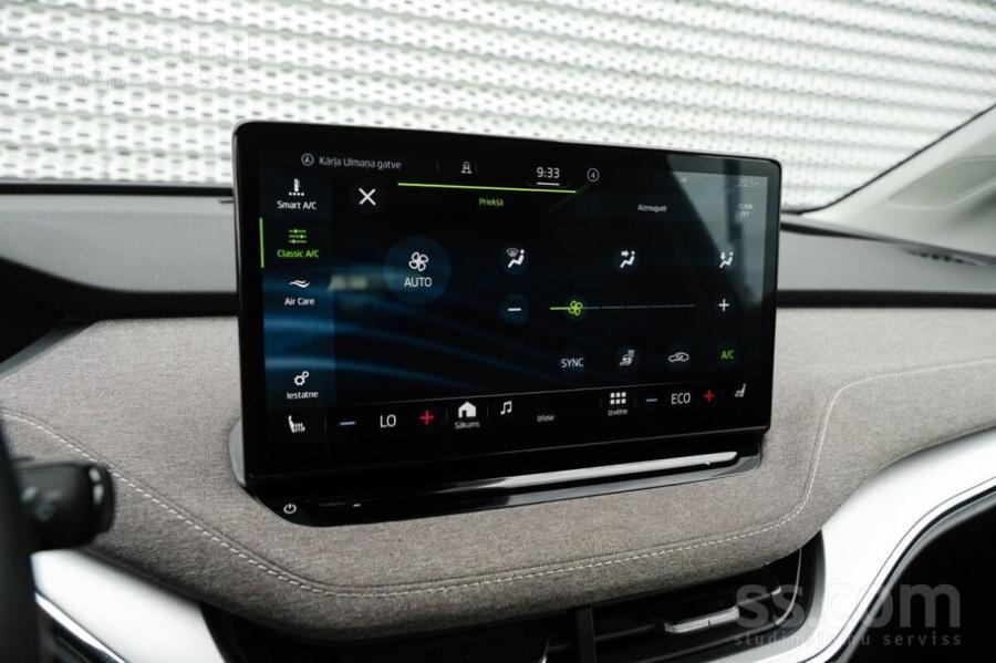Black Skoda Enyaq iV 2024 in Riga, with an engine capacity of 0.00 L and mileage of 35 thousand km for 37700 €, photo 24 on AUTOMOTO.COM.LV