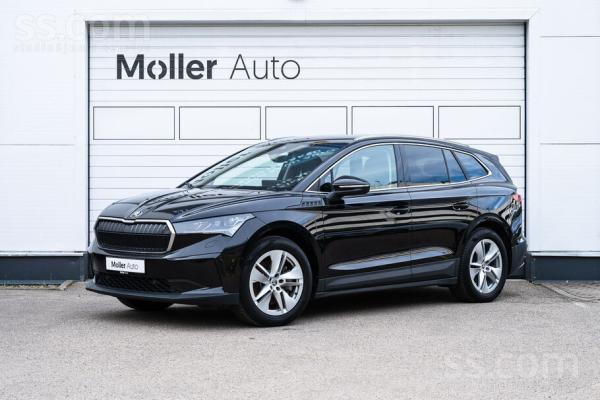Melns Skoda Enyaq iV 2023 Rīga, ar dzinēja tilpumu 0.00 L un nobraukumu 67 tūkst. km par 33950 €, foto 1 vietnē AUTOMOTO.COM.LV