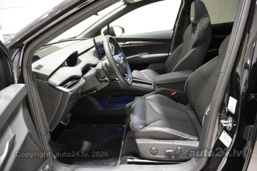 Melns Skoda Enyaq iV 2025 Tallina, ar dzinēja tilpumu 0.00 L un nobraukumu 17 tūkst. km par 59500 €, foto 16 vietnē AUTOMOTO.COM.LV