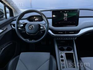 Black Skoda Enyaq iV 2021 in Riga, with an engine capacity of 0.00 L and mileage of 272 thousand km for 20990 €, photo 6 on AUTOMOTO.COM.LV