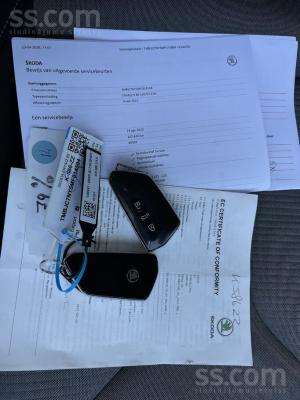 Black Skoda Enyaq iV 2021 in Riga, with an engine capacity of 0.00 L and mileage of 272 thousand km for 20990 €, photo 25 on AUTOMOTO.COM.LV