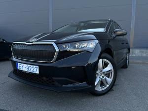 Melns Skoda Enyaq iV 2021 Rīga, ar dzinēja tilpumu 0.00 L un nobraukumu 272 tūkst. km par 20990 €, foto  vietnē AUTOMOTO.COM.LV