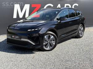 Шкода Enyaq iV 2026 в Рига на AUTOMOTO.COM.LV Черный Шкода Enyaq iV 2026 в Рига, объемом двигателя 0.00 л и пробегом 3 тыс. км за 42990 €, фото 1 на AUTOMOTO.COM.LV
