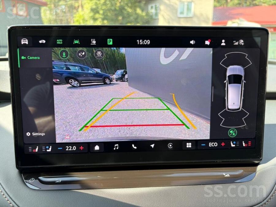 Black Skoda Enyaq iV 2026 in Riga, with an engine capacity of 0.00 L and mileage of 3 thousand km for 42990 €, photo 10 on AUTOMOTO.COM.LV
