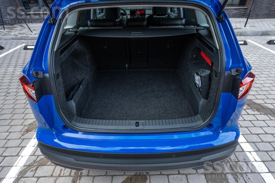 Blue Skoda Enyaq iV 2021 in Riga, with an engine capacity of 0.00 L and mileage of 49 thousand km for 26490 €, photo 36 on AUTOMOTO.COM.LV