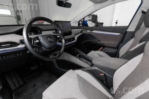 Blue Skoda Enyaq iV 2021 in Riga, with an engine capacity of 0.00 L and mileage of 135 thousand km for 23990 €, photo 14 on AUTOMOTO.COM.LV