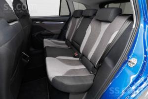 Blue Skoda Enyaq iV 2021 in Riga, with an engine capacity of 0.00 L and mileage of 135 thousand km for 23990 €, photo 15 on AUTOMOTO.COM.LV